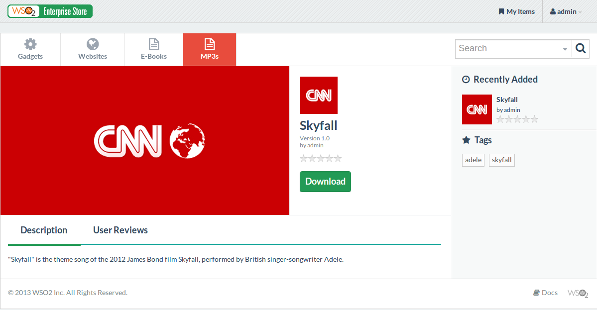 Define: howto: Deploy your own Enterprise Store [part 2]