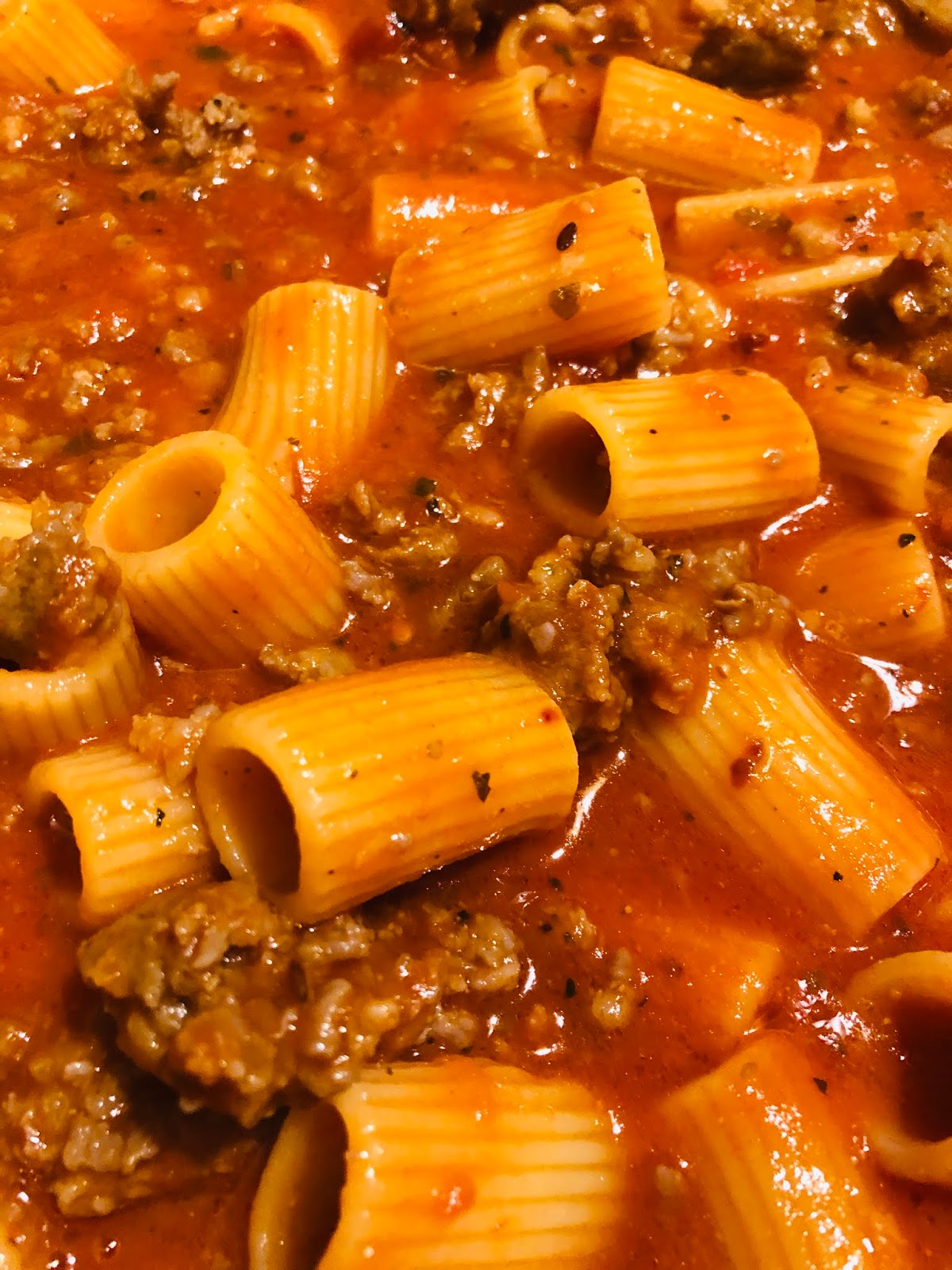 Recipe Momma: SPICY SAUSAGE RIGATONI