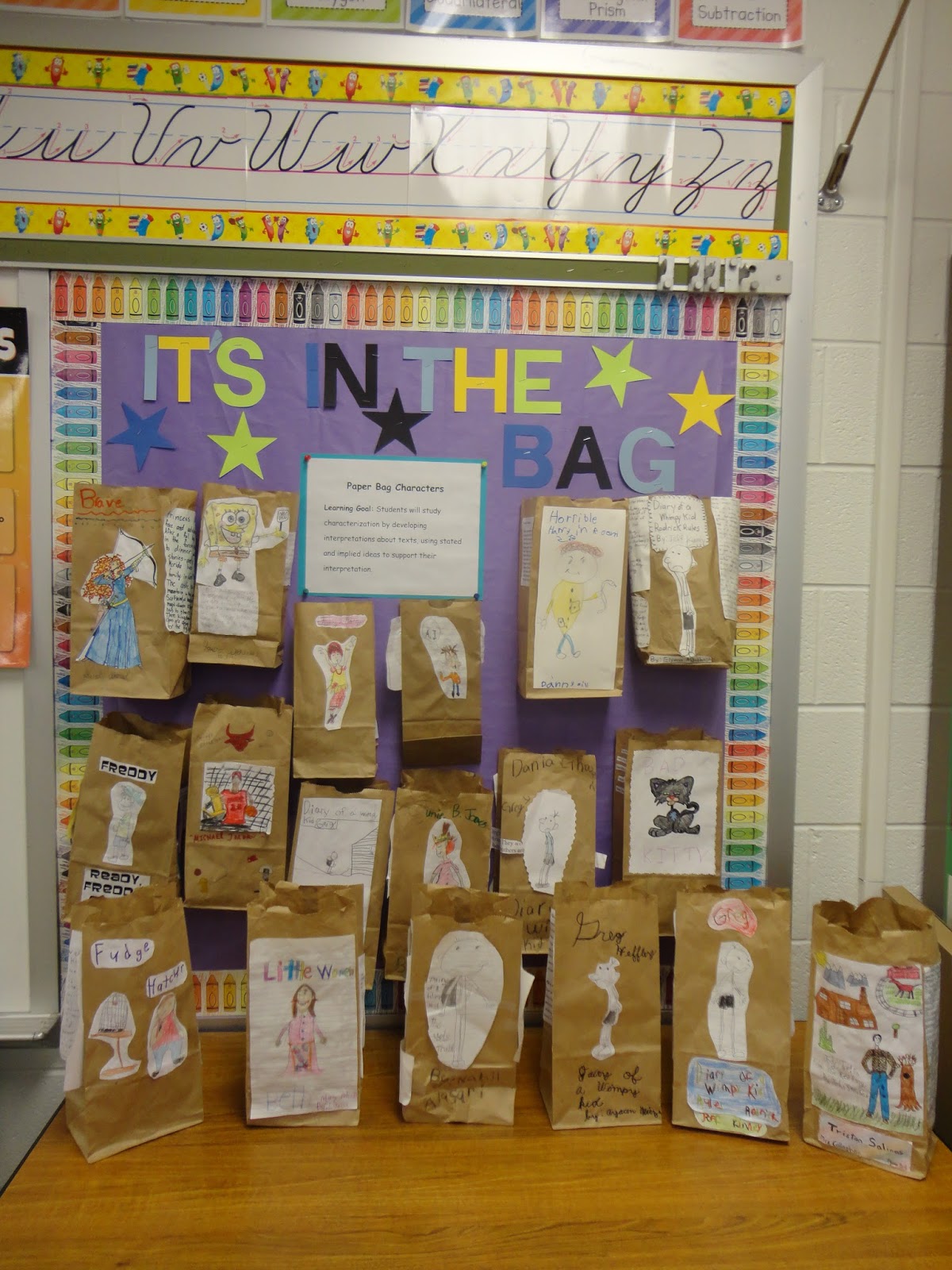 Mrs. Callaghan's Classroom: Paper Bag Character Study