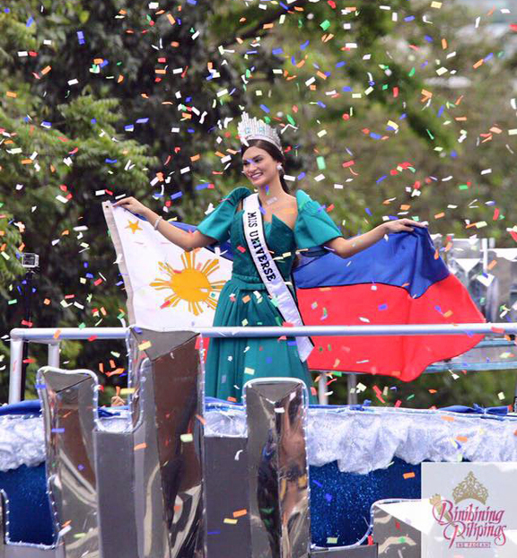 Miss Universe Pia Wurtzbach's Grand Homecoming Parade in the Philippines