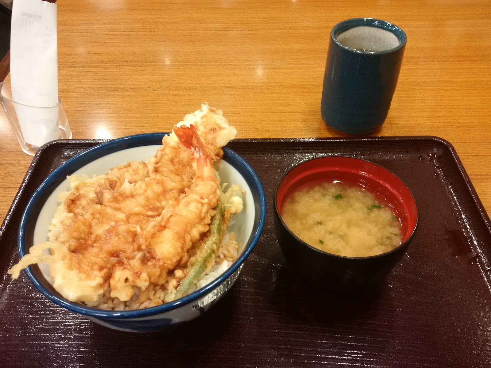 Tendon Tenya(天丼てんや), Shinjuku, Tokyo [Fast food of Japan]