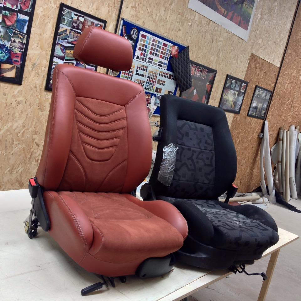 Retro Retrims Vehicle Upholstery Taunton, Somerset: VW Mk3 Golf Recaro's
