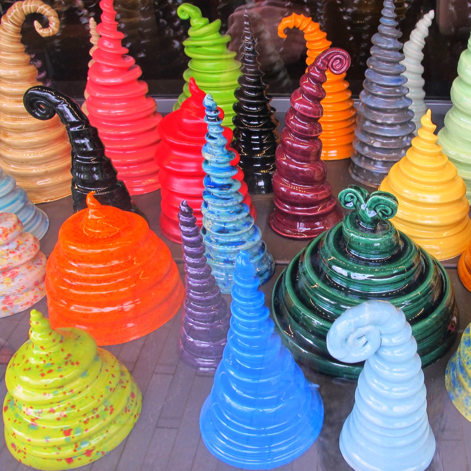 everyday plaid: colorfull swirlies...