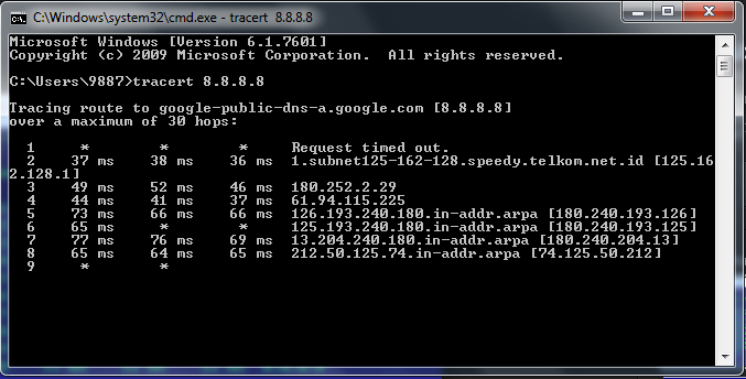 Apa itu TRACERT (traceroute)? - nyubee-tech