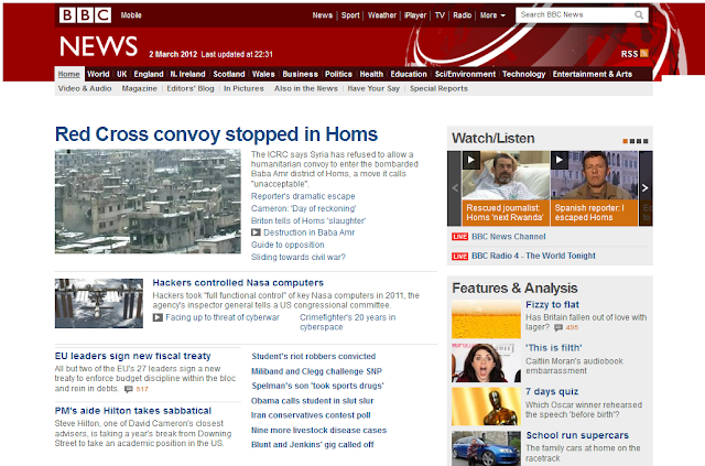 CM's A'LEVEL MEDIA STUDIES RESOURCES: 2012