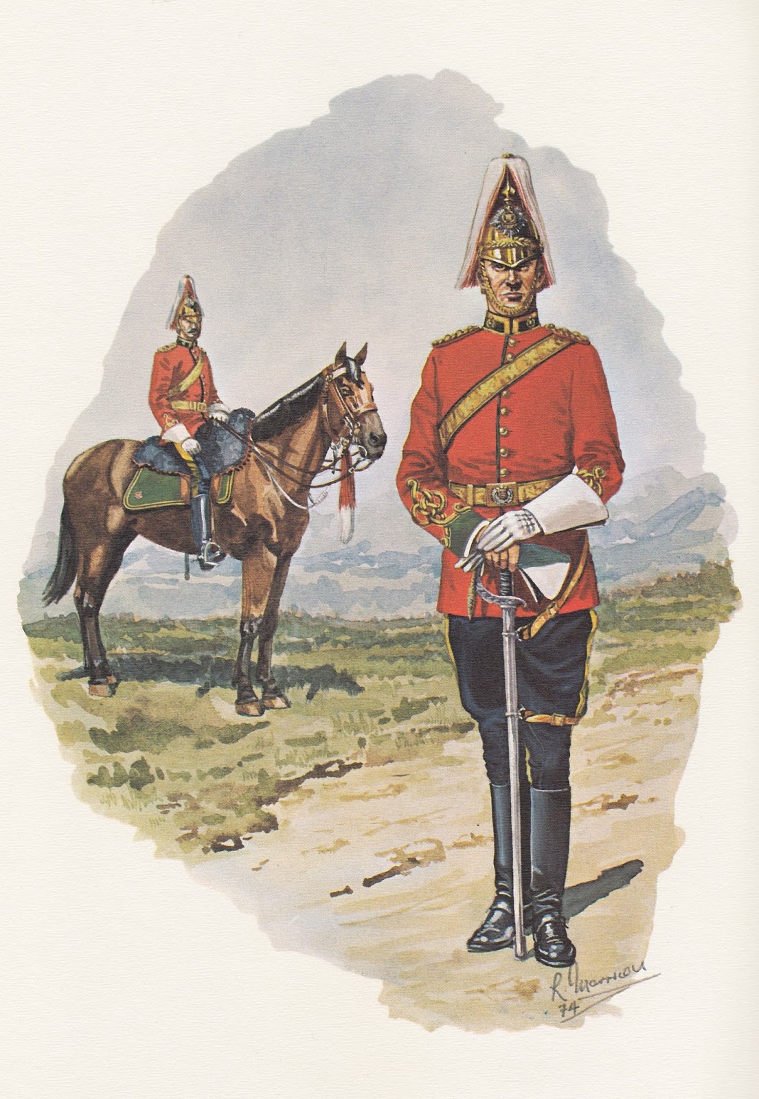 Arnhem Jim: Uniforms of Lord Strathcona's Horse (Royal Canadians) 1886 ...