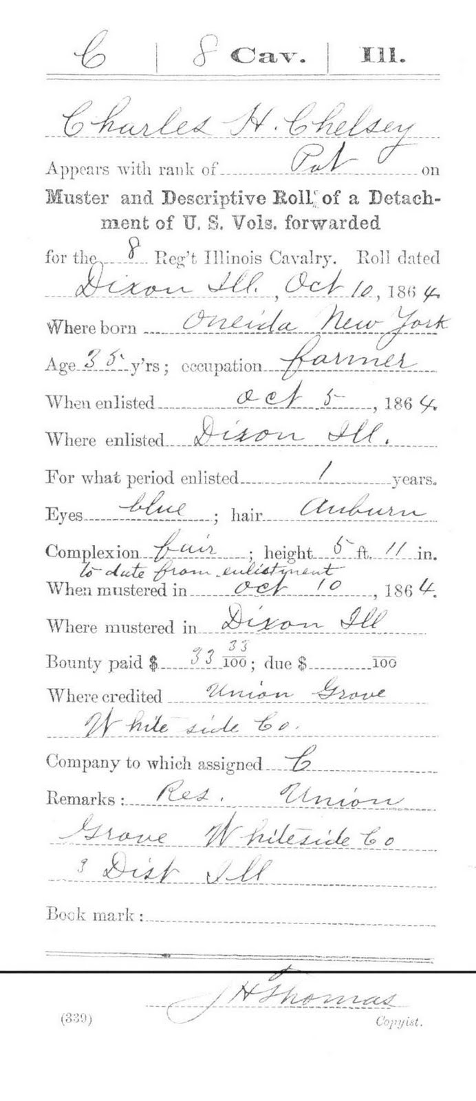 Who We Were, Are & Will Be Our Family: Amanuensis Monday: Muster Card ...