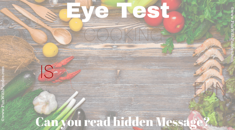 Find the Hidden Cooking Message: Picture Puzzle Challenge
