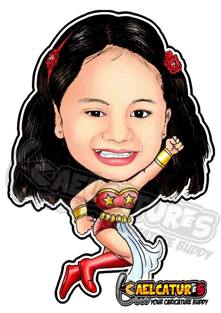 Kaelcatures: Darna Caricature For Kids