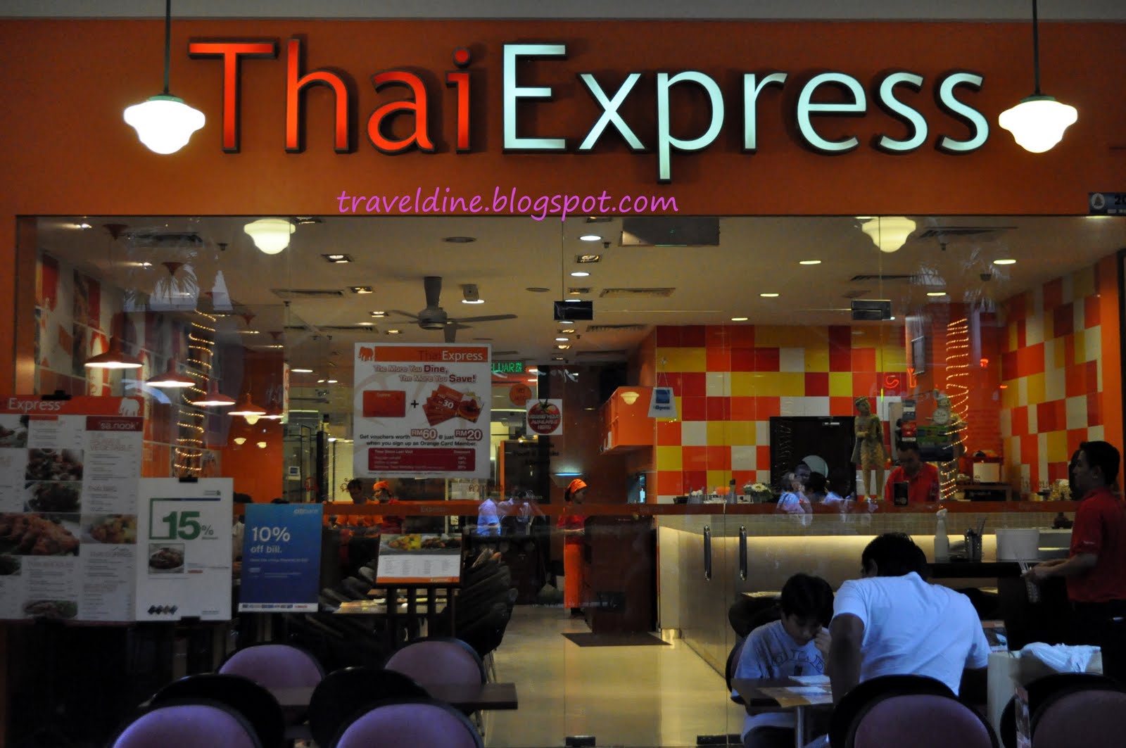 Travel and Dining Experience: Thai Express Restaurant - The Curve ...