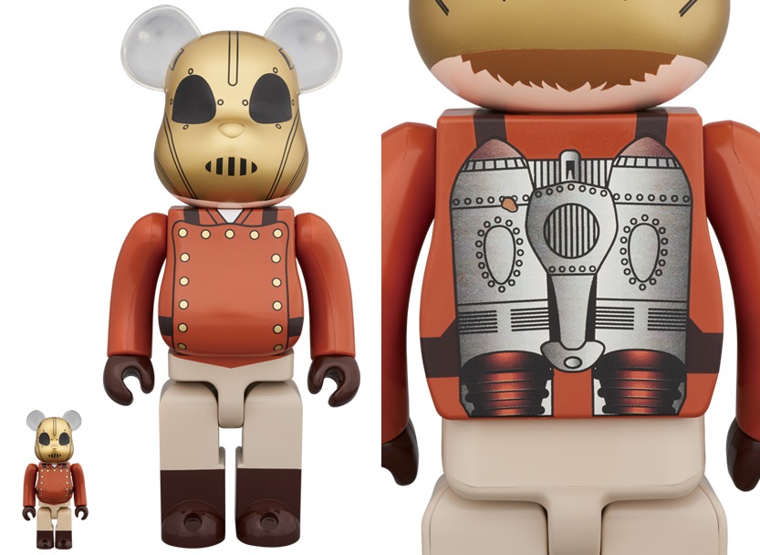 The Blot Says...: The Rocketeer Be@rbrick Vinyl Figures by Medicom Toy ...