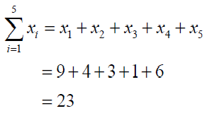 ESTUDIANTES DE BUCARAMANGA: Notación de Sumatoria con Sigma