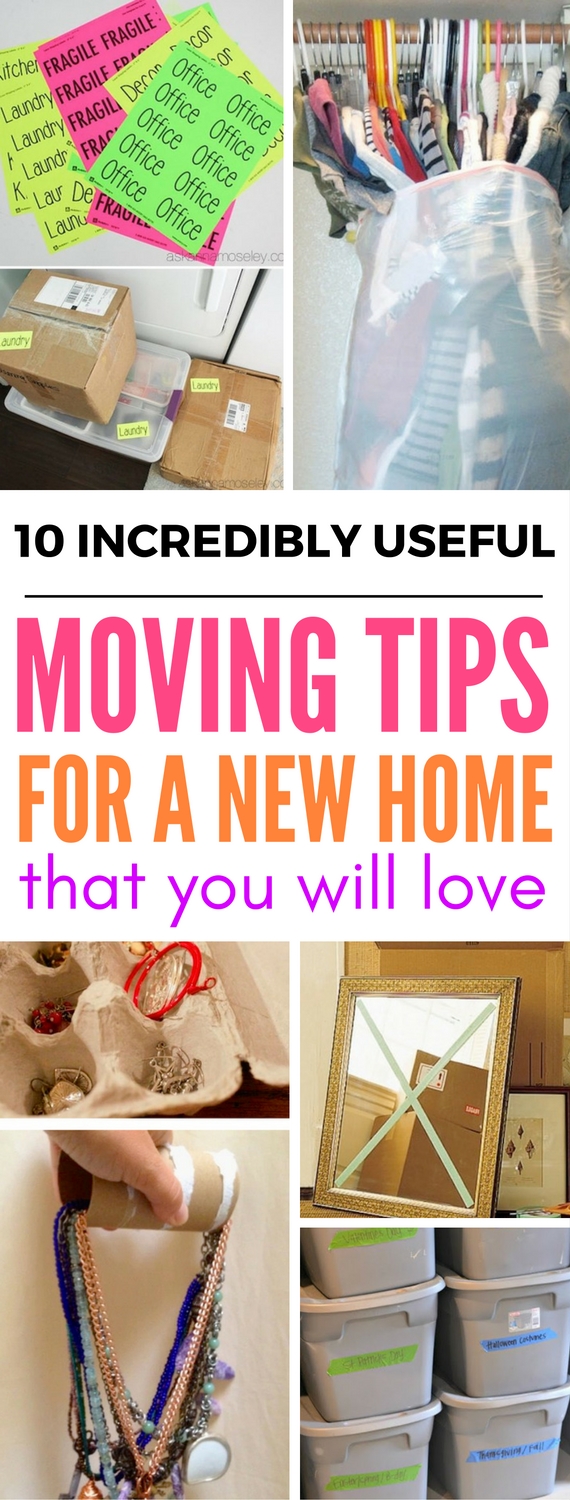 10 Incredibly Useful Tips For Moving Into A New Home - Craftsonfire