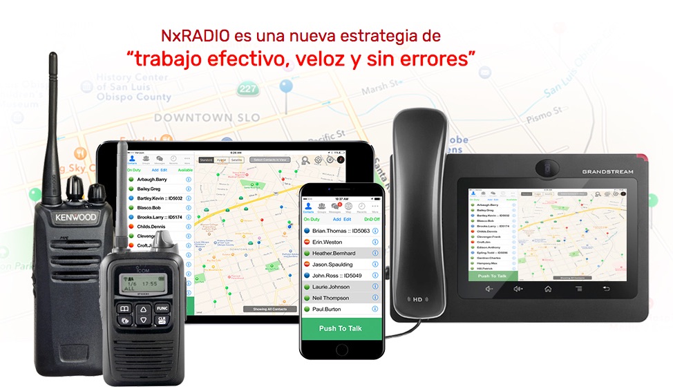 Integrar Radios KENWOOD / ICOM / Motorola con 3G / LTE