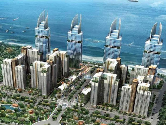 Kawasan Pluit City dibangun di atas pulau buatan senilai 50 triliun