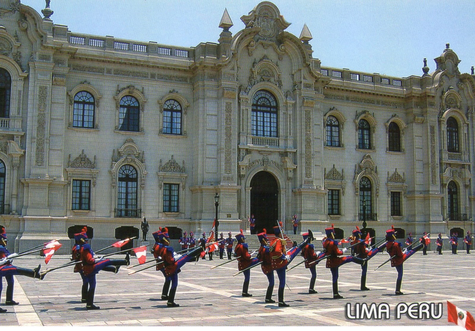 My postcard collection: Peru - Historic Centre of Lima