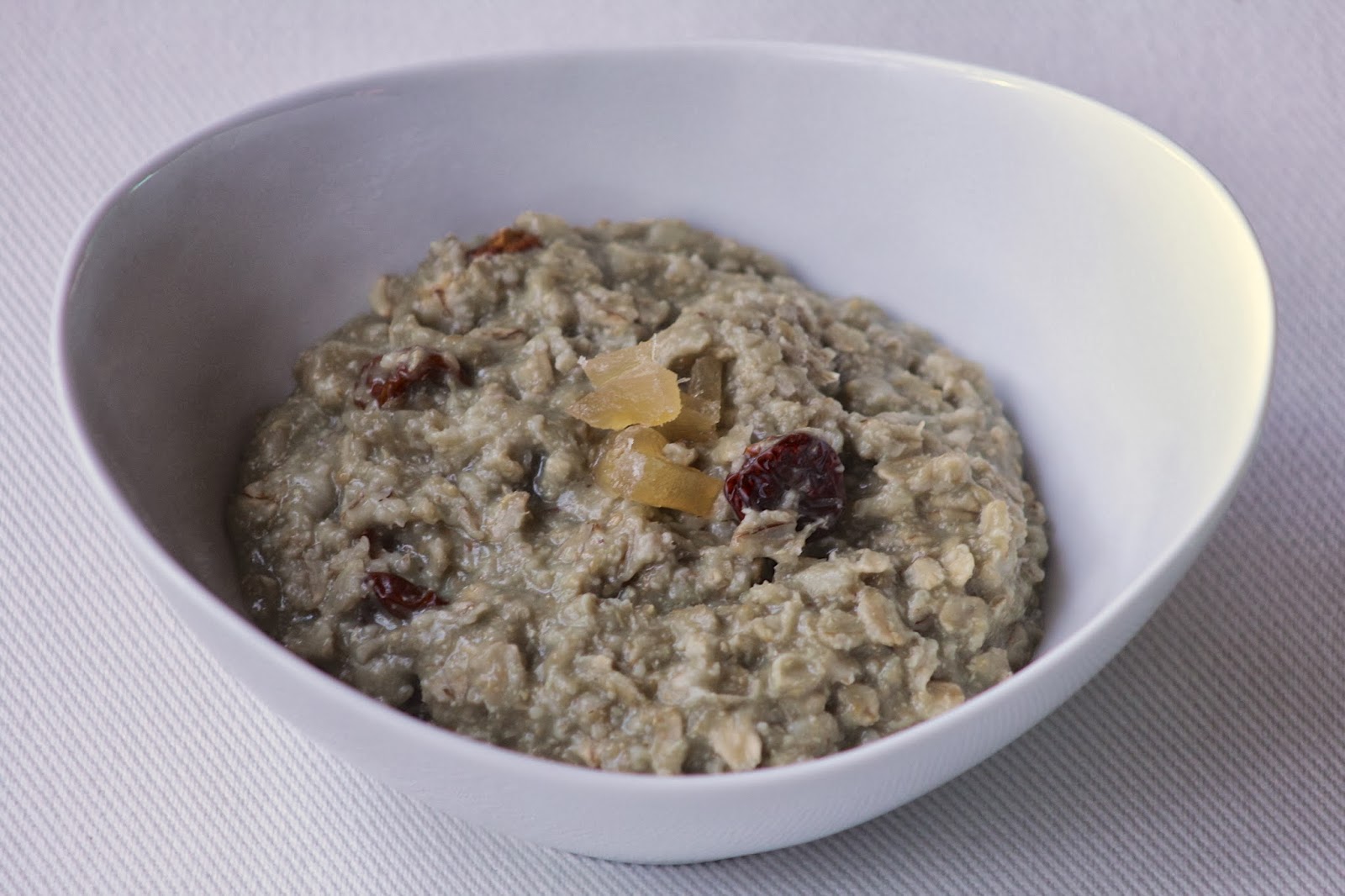 Tickety-boo Health Coaching: Green Tea and Ginger Oatmeal