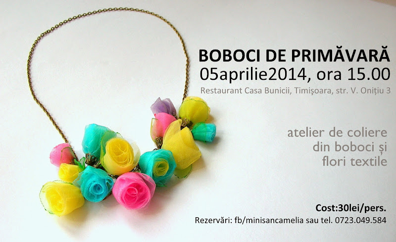 Camelia Minişan: Atelier Boboci de Primavara