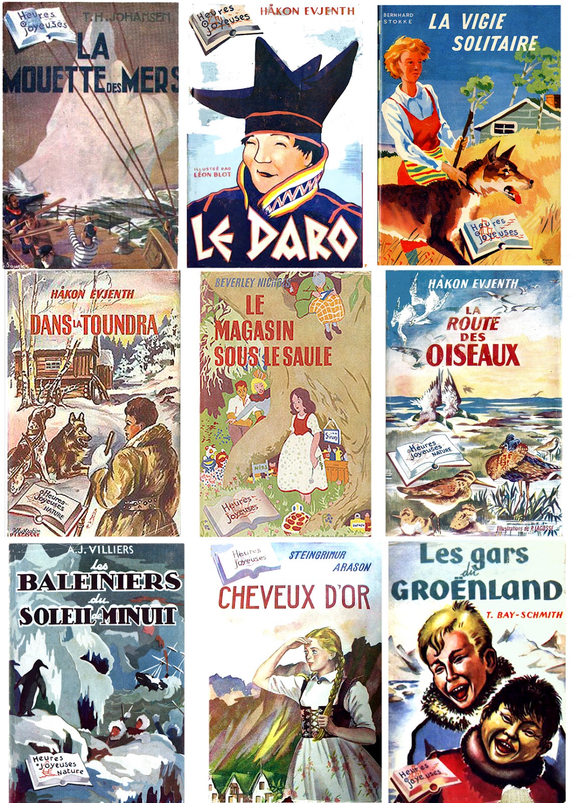 Eclectisme: Collection "Heures joyeuses" (Rageot) (2)