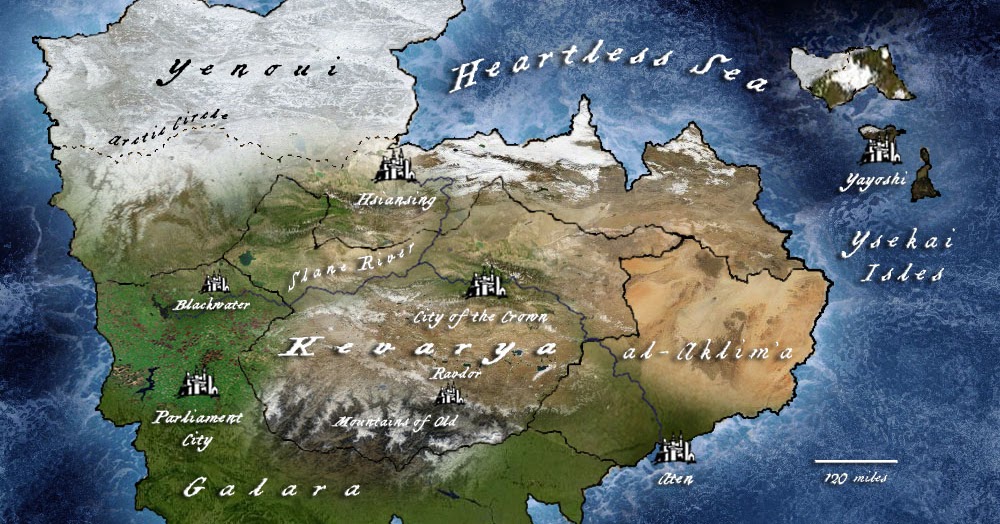 Mapping Out a Sky: Kevarya: An Introduction to the Kingdom