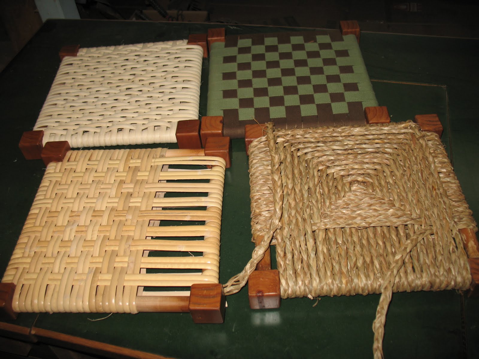 The Craftsman: Sample Squares of Woven Patterns