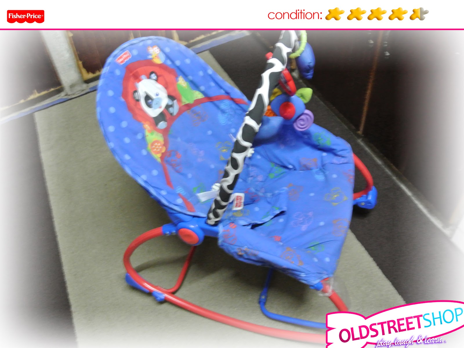 oldstreetshop: Fisher Price Infant to Toddler Rocker