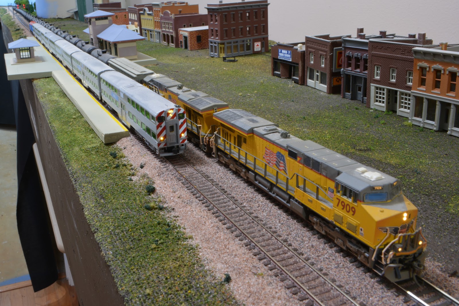 N Scale Union Pacific Railroad - Class I Midwest Model Railroading ...
