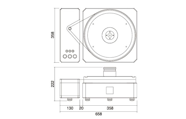 CS PORT TAT 1 AIR FLOAT TURNTABLE – M & S | Ultimate High-Fidelity
