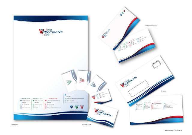 Kelvino: Corporate Identity: Point Water Sports Club