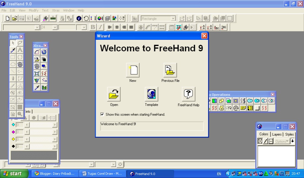 Sederhana bukan berarti TAK BER.HARGA !!: Membuat Logo Persib dengan ...
