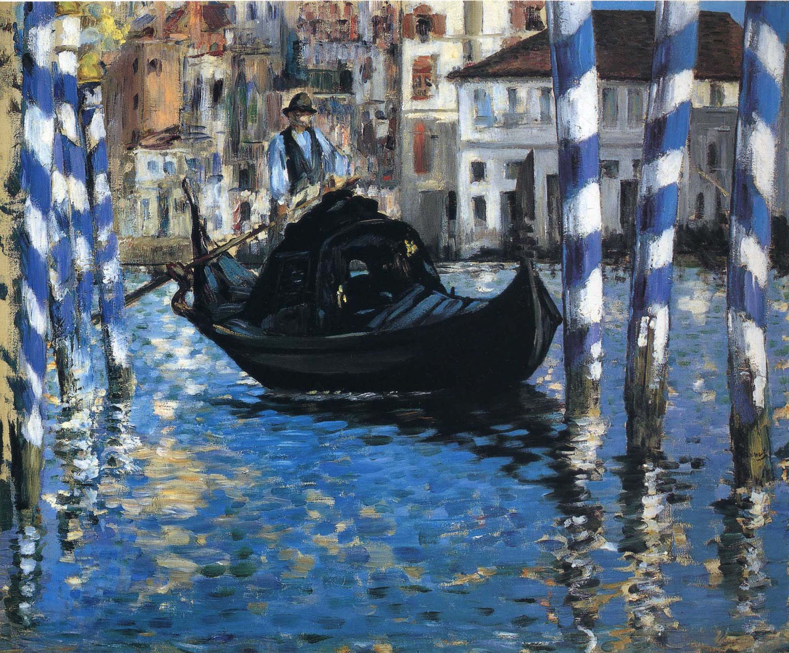 Édouard Manet | The Grand Canal, Venice (Blue Venice) 1874 ...