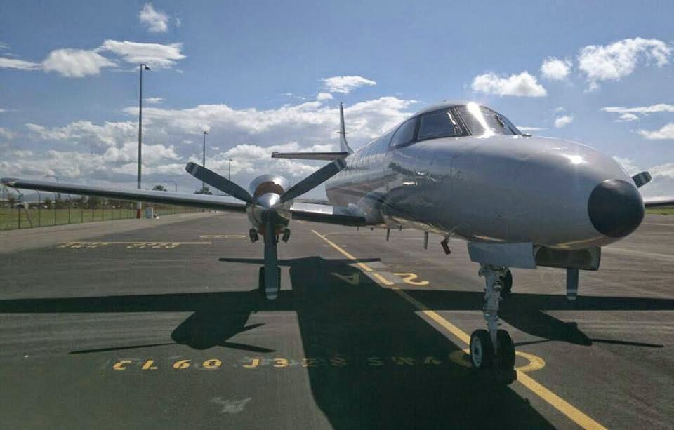 Central Queensland Plane Spotting: A Look Inside FIFO Jet Metro II VH ...