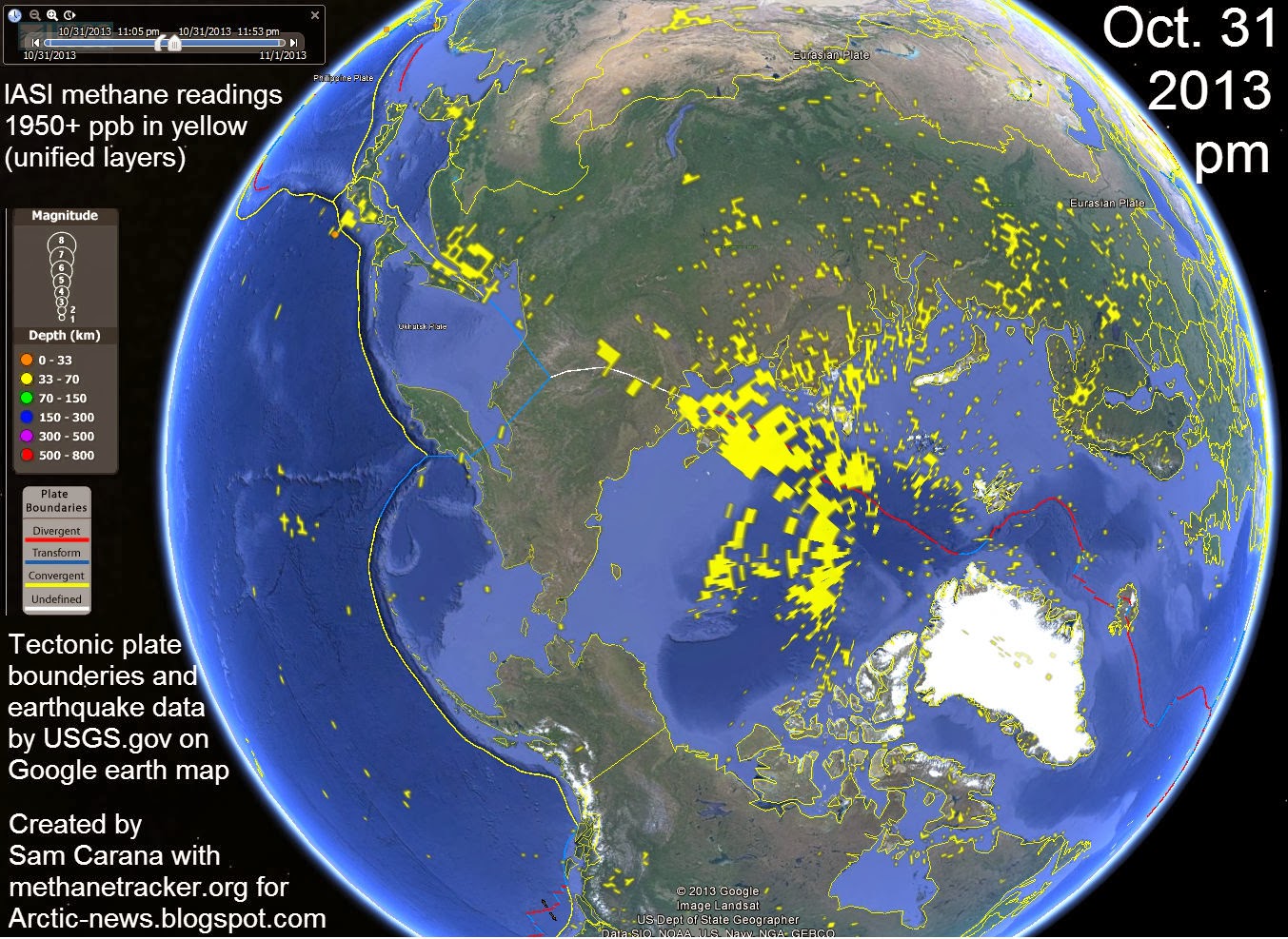 Arctic News: Locating sources of the world's highest methane levels