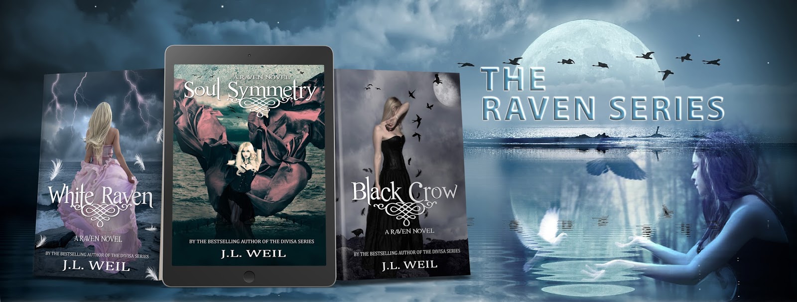 BooksChatter: ☀☄ Soul Symmetry: Raven [3] - J.L. Weil