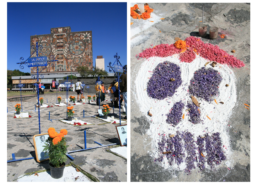 Angela Castro - fine art photography: Día de los Muertos Part 2: UNAM