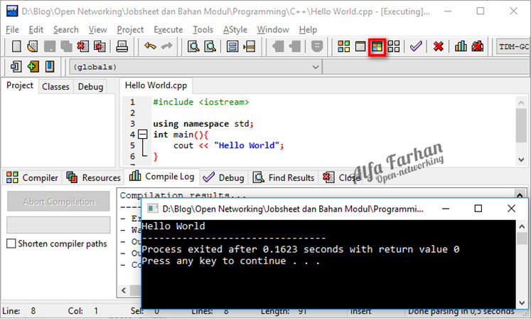 C++ Programming 1 - Mengenal C++ ~ Open Networking