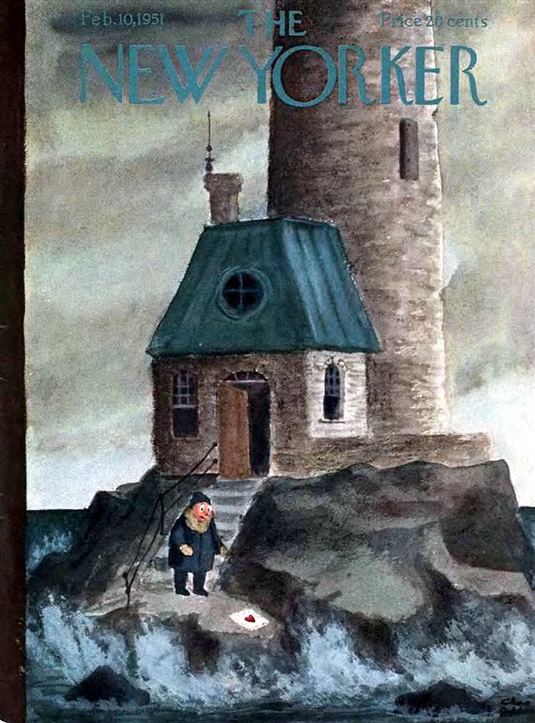 Hairy Green Eyeball 3: Chas Addams early 1950s