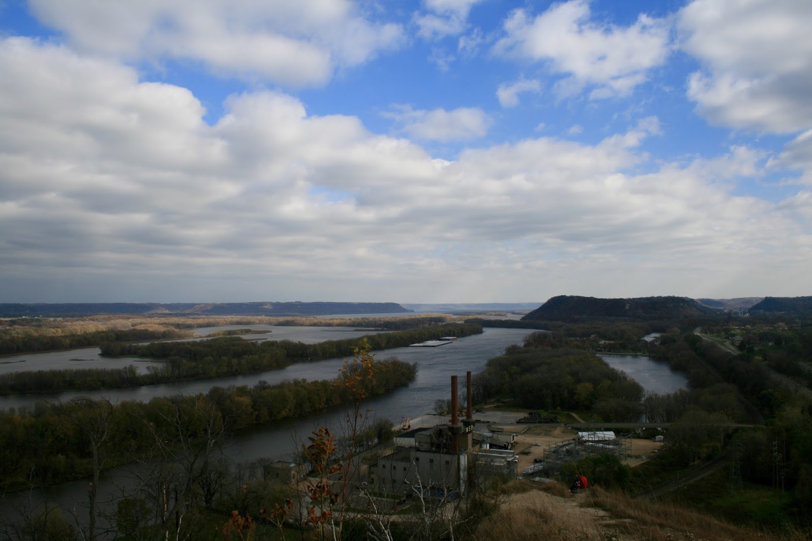 Amy's Creative Pursuits: Hiking Barn Bluff in Red Wing, Minnesota