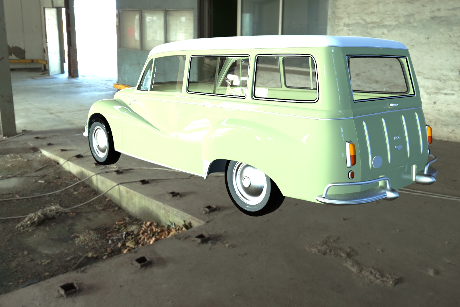 DKW-Vemag Vemaguet 1961 - Exterior concluído e Renders ~ CLASSICS 4EVER