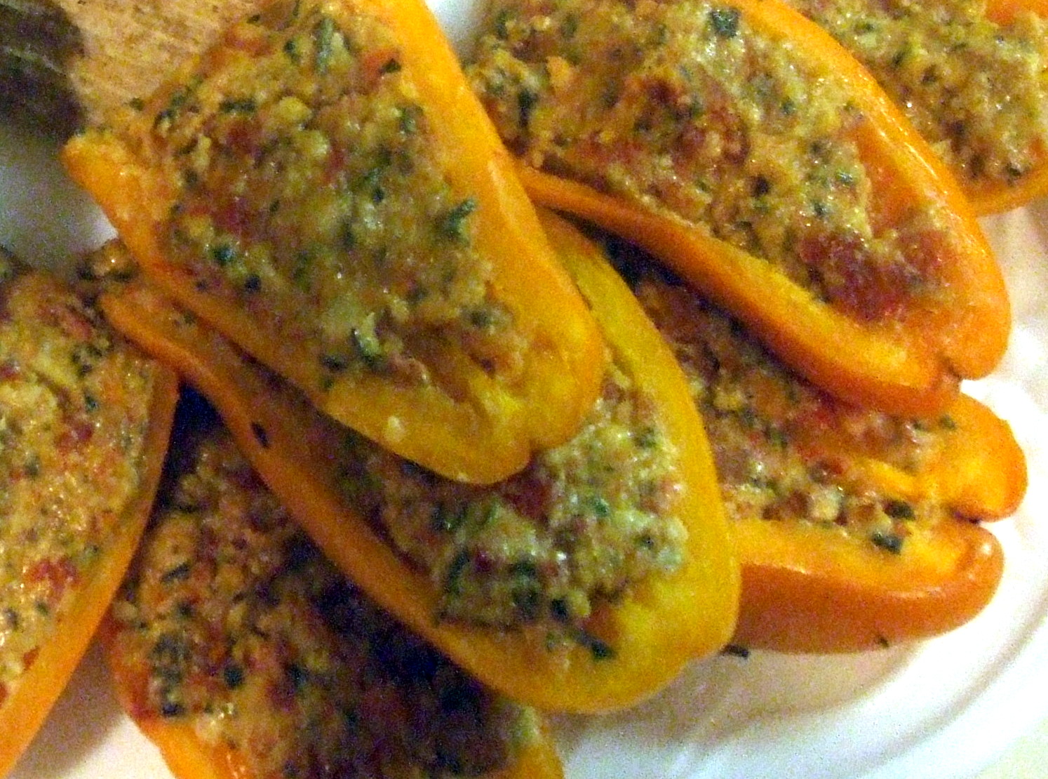 Rosemary's Sampler: Stuffed Mini Sweet Peppers