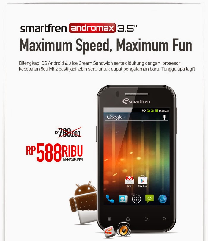 SMARTFREN ANDROMAX: SMARTFREN ANDROMAX 3.0