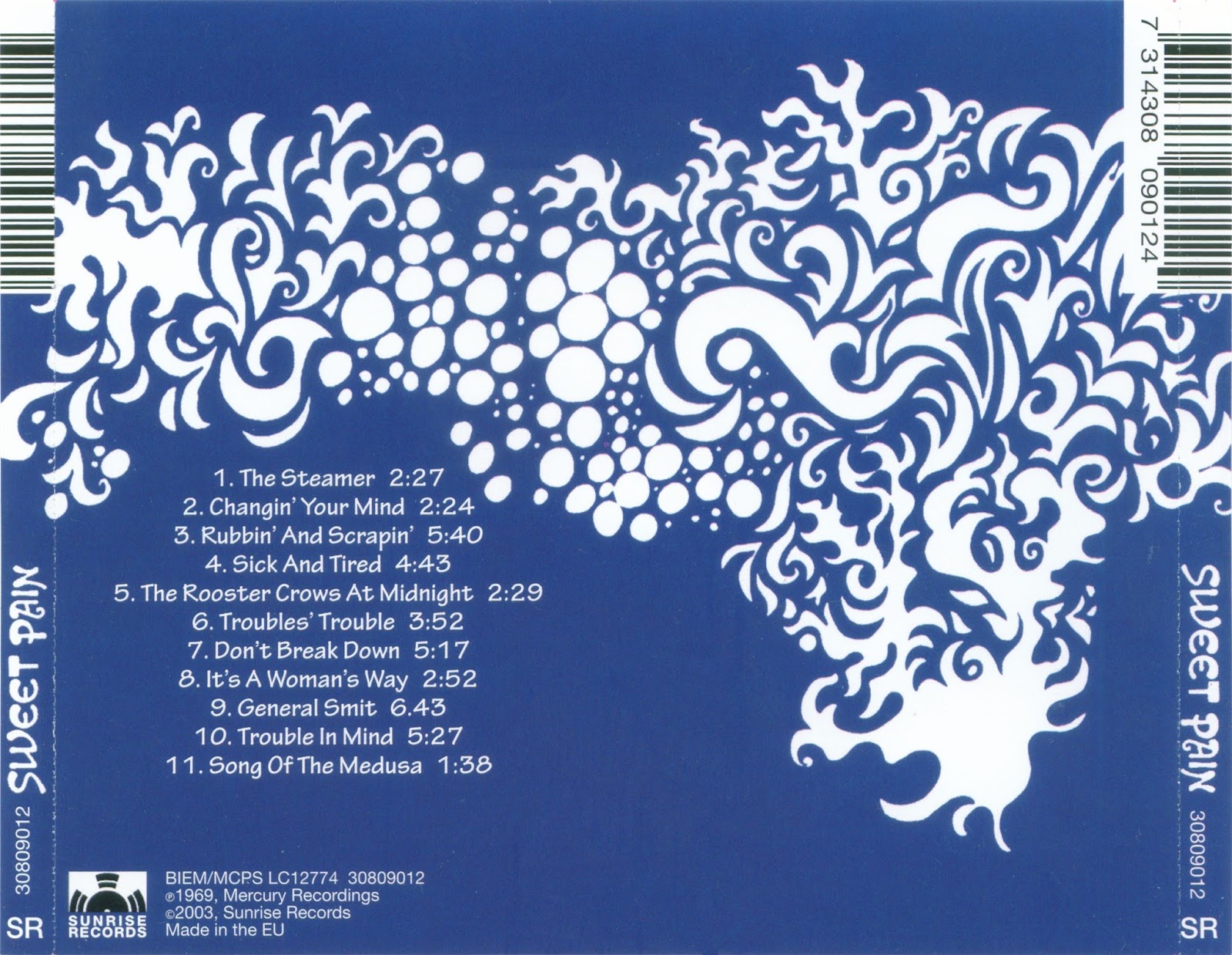 1969 Sweet Pain - Sweet Pain - Rockronología