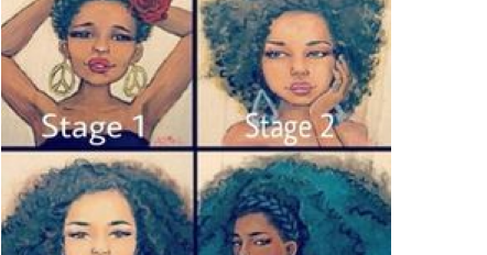 The Natural Hair Teen: The Four Natural Hair Stages