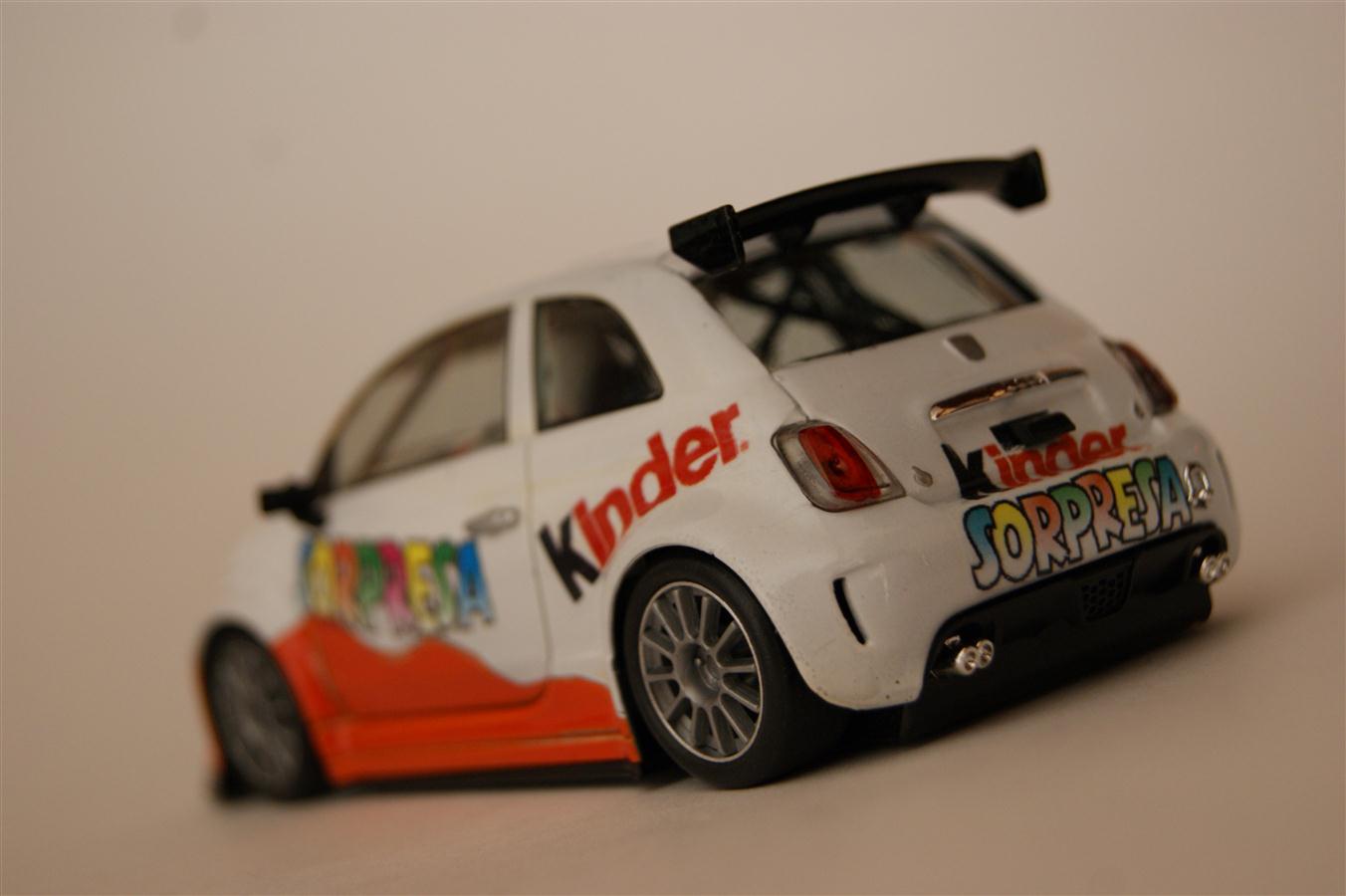 SLOT COLORS: Fiat 500 - Kinder Sorpresa