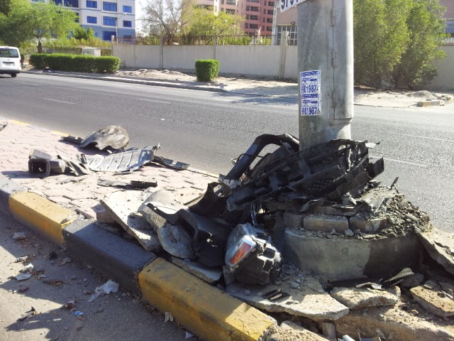 Life in Kuwait Blog: Car accidents in Kuwait
