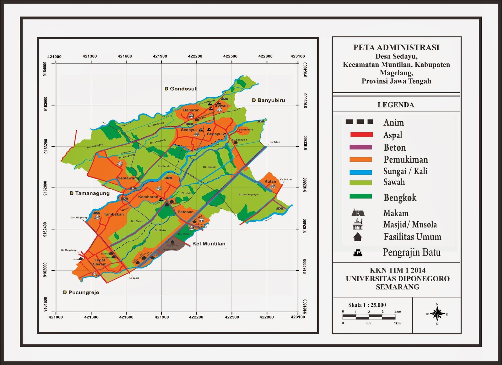 profil desa Sedayu: Desa Sedayu