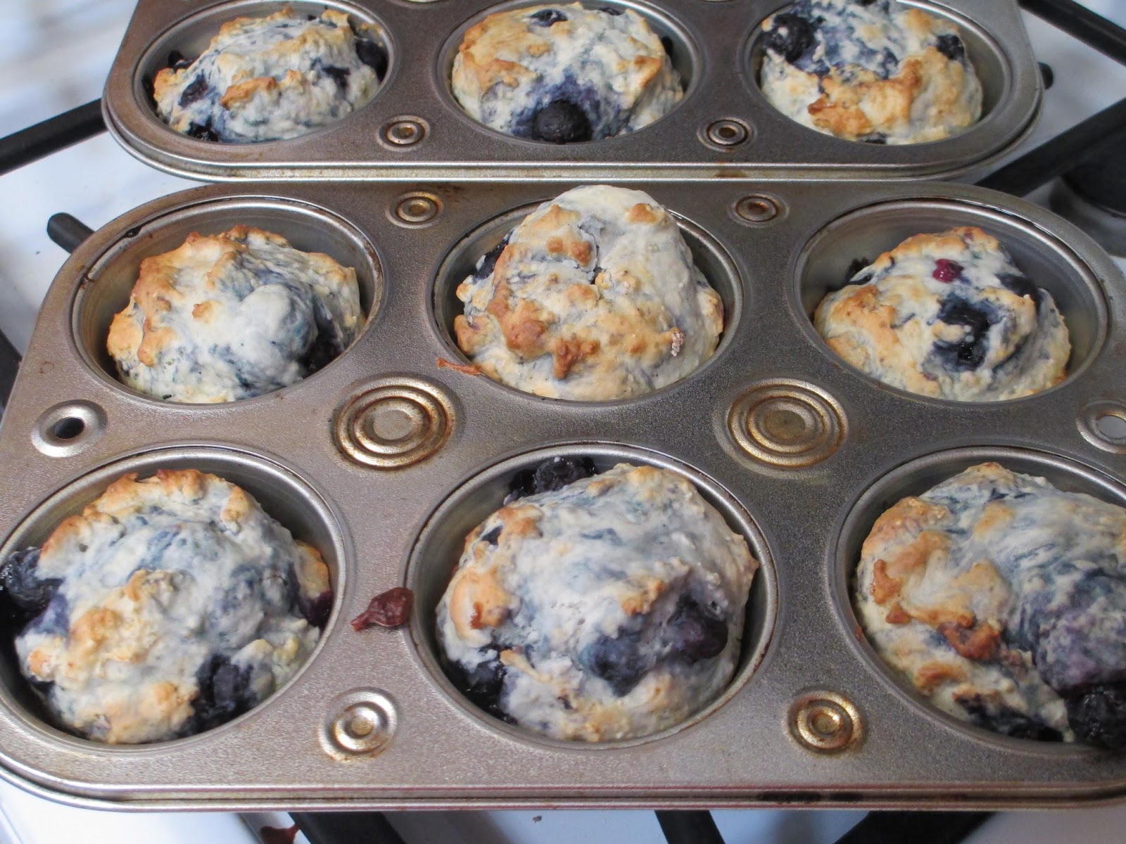 Nothin' Fancy: Blueberry Muffins - 3 Smart Points