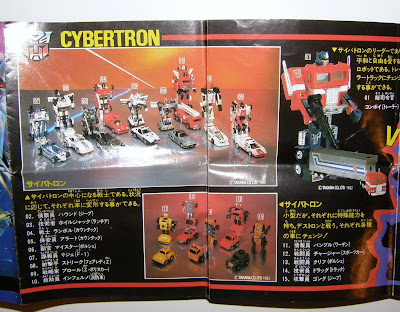 Mostly Transformers Redux: 1985 Japanese Transformers Catalog