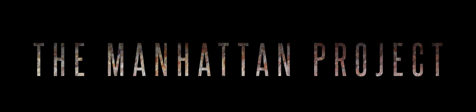 ChrisAS Media Blog: Concept for thriller - the manhattan project