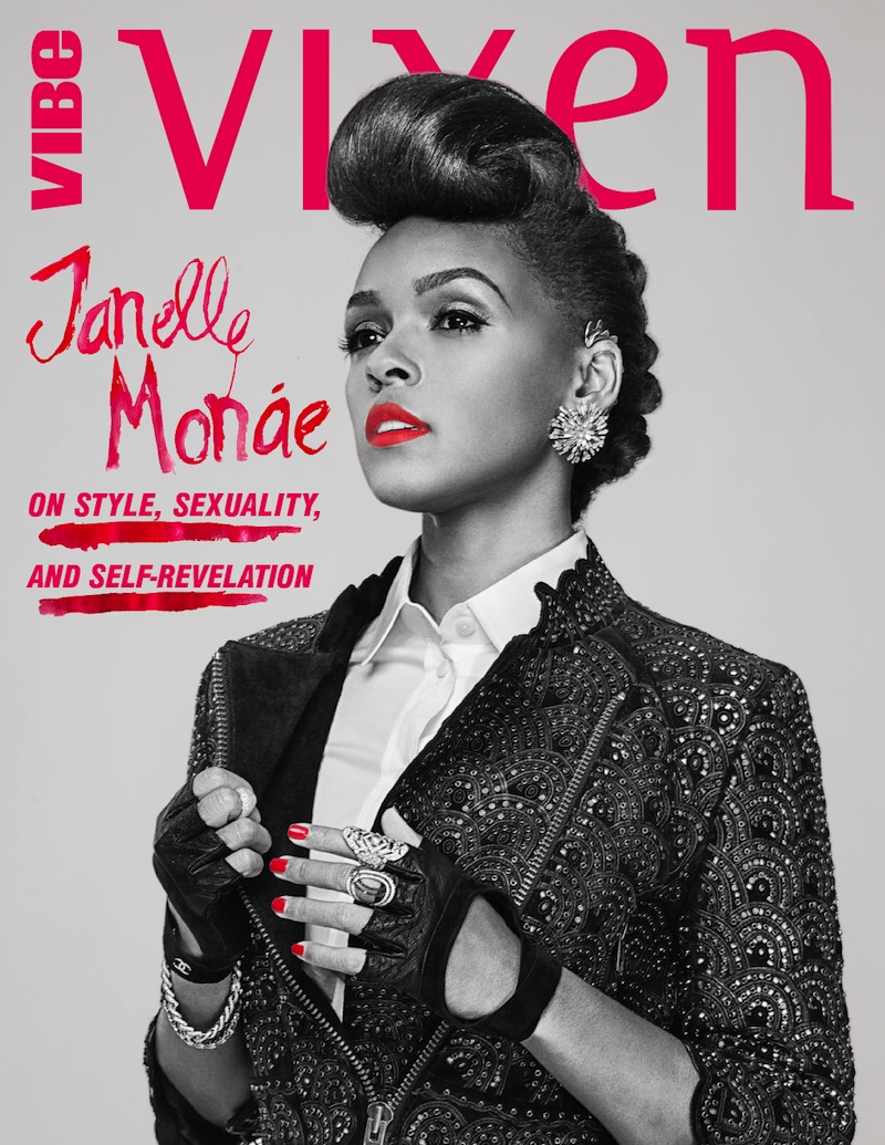 Kemi Online ♥: Janelle Monae covers Vibe Vixen Magazine
